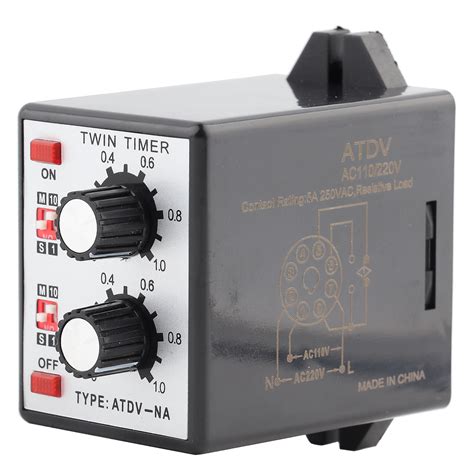 Time Switch Relay High Chip Twin Timer Relay Dedicated CMOSIC