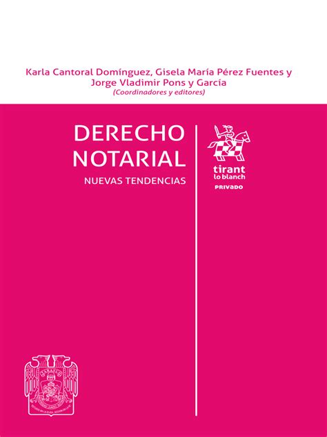 Derecho Notarial Nuevas Tendencias Repaired Pdf