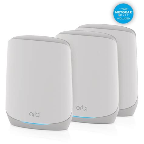 NETGEAR Orbi RBK S AX Tri Band Mesh Wi Fi System Pack JB Hi Fi
