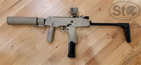 Bandt Tp9 Factory Sbr Package In Fde Gun Can And Aimpoint Acro Nfa