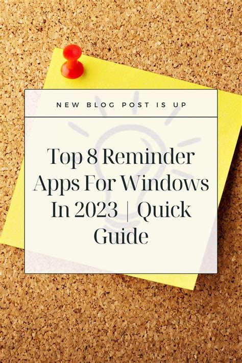 Top 8 Reminder Apps For Windows In 2023 Quick Guide App Reminder Quick Guide