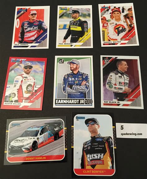 Spade Racing 2020 Donruss Panini Nascar Cards Unboxing PACK 5