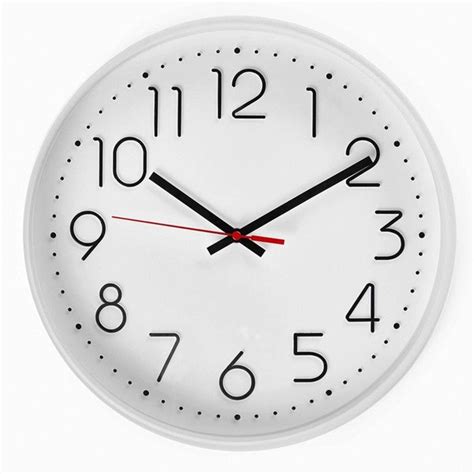 Часы настенные серия Классика плавный ход D 30 5 см белые купить по низкой цене в