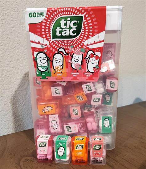 Giant Tic Tac Box W 60 Mini Packs Available On Amazon New Flavors