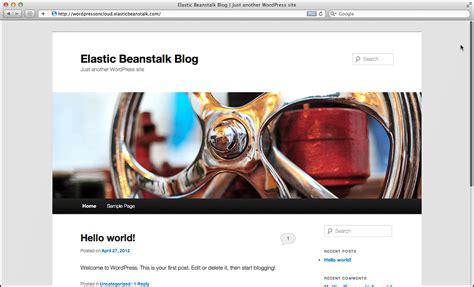 Tutorial Deploying Wordpress On Aws Elastic Beanstalk And Amazon Rds