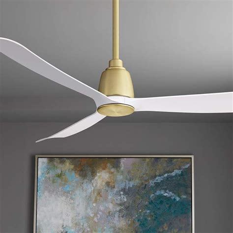 52 Fanimation Kute Satin Brass Damp Rated Smart Ceiling Fan Artofit