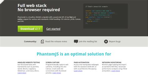 Phantomjs Casperjs