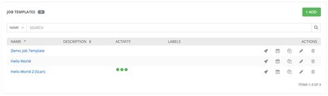 12 Job Templates — Ansible Tower User Guide V301
