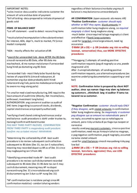 Audit Evidence Substantive Testingdocx