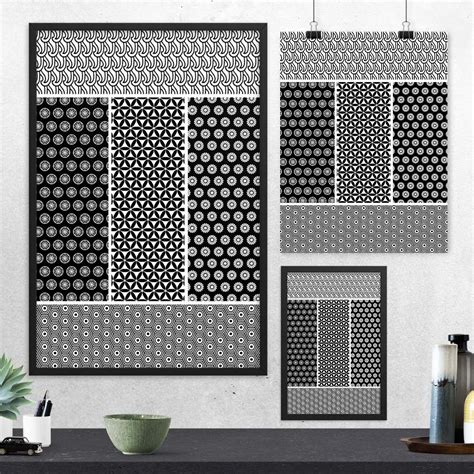 Ancient Assyrian Patterns Wall Art Series 6 Artwork Portfolio Of Rabel Betshmuel