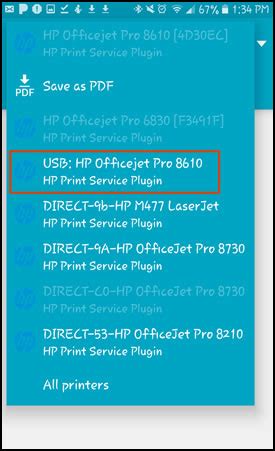 HP Printers Printing With A USB OTG Cable Android HP Customer Support