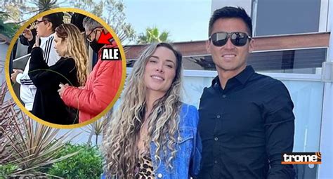 Rodrigo Cuba Ale Venturo Muestra Su Pancita En El Estadio Video Gesto