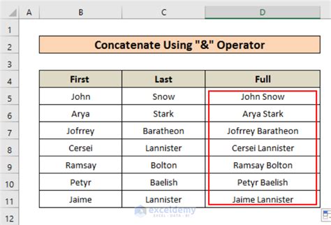 How To Concatenate With Delimiter In Excel 5 Easy Ways