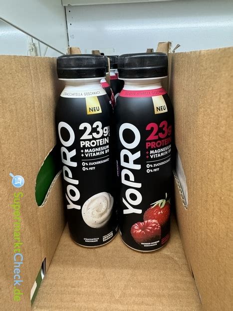 Lidl Sortiment High Protein Drink Preis Angebot SupermarktCheck