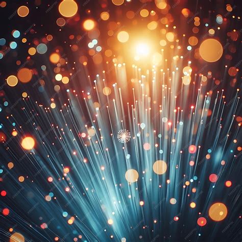 abstract connection illustration premium ai generated image