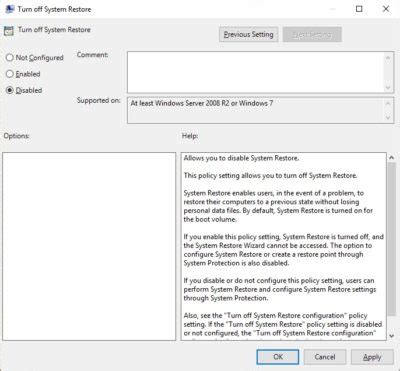 Tutorial Gpo Automatic Creation Of Restore Point Step By Step