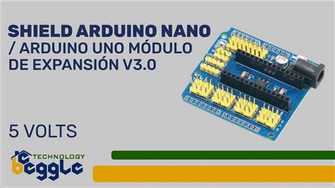 shield arduino nano arduino uno módulo de expansión v3 0 youtube