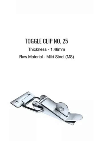 Hira Mild Steel Toggle Latches No 25 1 48 Mm Size L 12 Cm X W 4 8 Cm