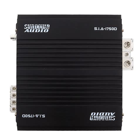 Sia 1750d Full Range Mono Amplifier Sundown Audio