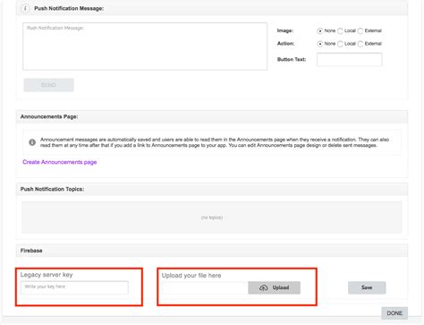 Setting Up Firebase Messaging App Wizard