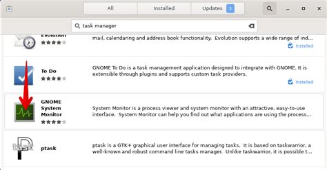 How To Install And Use Gnome System Monitor And Task Manager In Debian