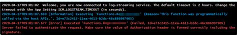 Ux Display Runtime Exceptions Immediately In The Logs Window