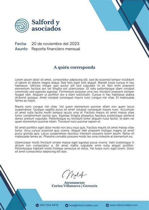 Plantillas De Documento Formal Gratis Y Personalizables Canva