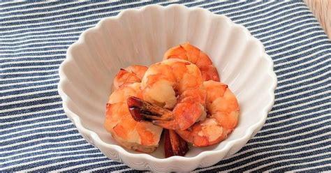 【レシピ】 砂糖なし 電子レンジで簡単！えびのうま煮 ふしゆかfoodieひとり暮らしolのための簡単ヘルシーレシピ