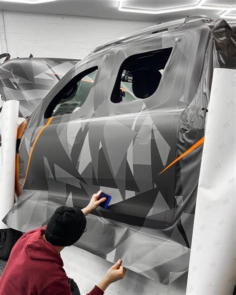 Ford Ranger Wildtrack Geometric Camo Personal Wrapping Project