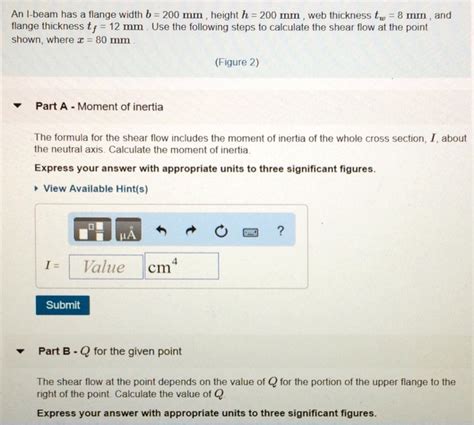 Solved Learning Goal To Calculate The Shear Flow At A Point Chegg