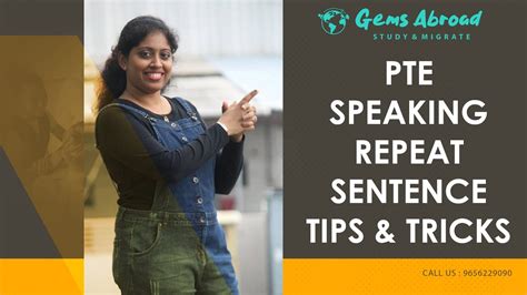 Pte Repeat Sentence Malayalam Tips And Strategies Gems Abroad