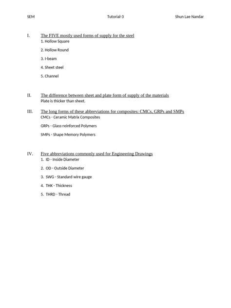 Slnd Sem Tuto 3 Pdf Science And Mathematics Technology And Engineering