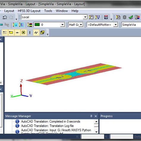 PDF Simulating A High Speed Vertical Transition With HFSS Using
