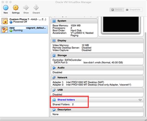 Vagrant Set Shared Folder Id Stack Overflow