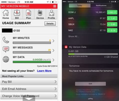 check verizon data usage in mobile and pc iphone mac browser