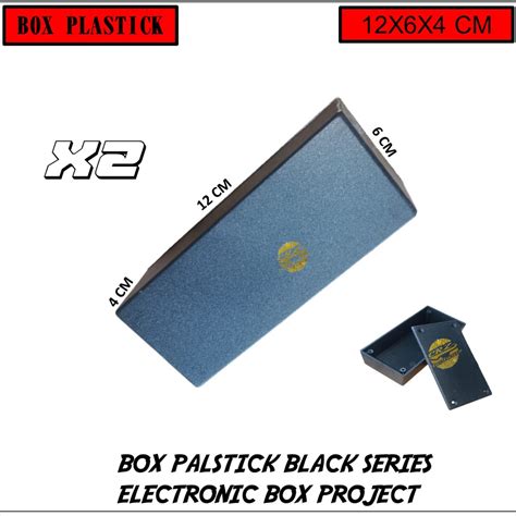 Jual Box Plastik Hitam Type X2 Kotak Tempat Rangkaian Komponen