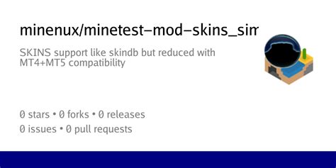 Minenux Minetest Mod Skins Simple SKINS Support Like Skindb But Reduced With MT MT
