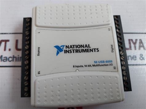 National Instruments Ni Usb 6009 Data Acquisition Card Module 191039d