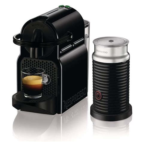 Delonghi Inissia En80bae Cafetera Nespresso Con Aeroccino Negro