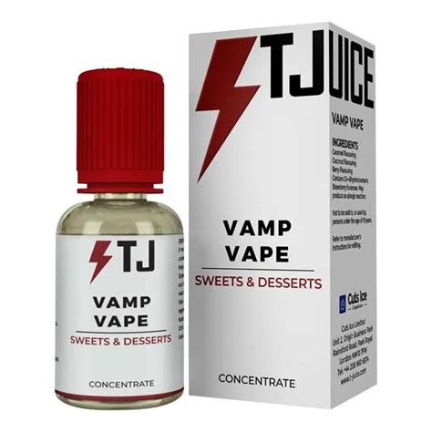 Vamp Vape Sweets And Desserts 30ml Concentrate T Juice Uk Vape Store