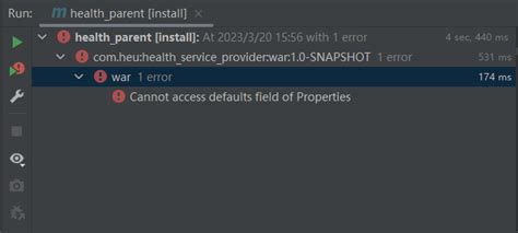 Cannot access defaults field of Properties问题的解决 LinxhzzZ 博客园