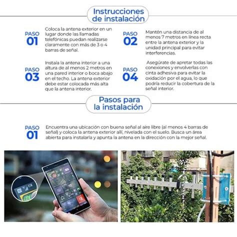 Amplificador de señal celular 2G 3G y 4G Guatemala