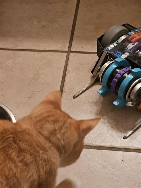 Here S A Shot Of My First Combat Robot Project Taking My 12 Pound