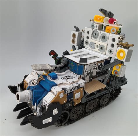 Kitbashed Doof Wagon Kill Rig Wip R Orks