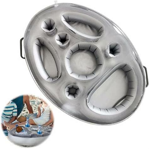Bar De Piscine Flottant Fei Yu 8 Trous Porte Boissons Gonflables