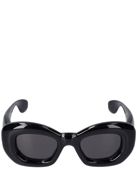 Loewe Inflated Cat Eye Sunglasses In Black Lyst
