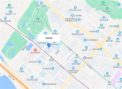 【地铁口、三阳台、高拓】宝安· 3房 锦明花园 114㎡小区户型高层