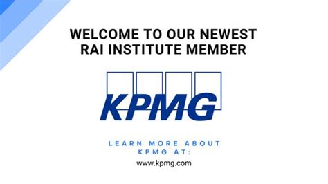 Responsible Ai Institute Welcomes Kpmg As Our Newest Member Greg Schellenberg Cissp