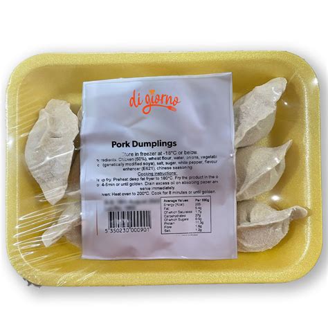 Large Pork Dumplings 10 Pieces Di Giorno