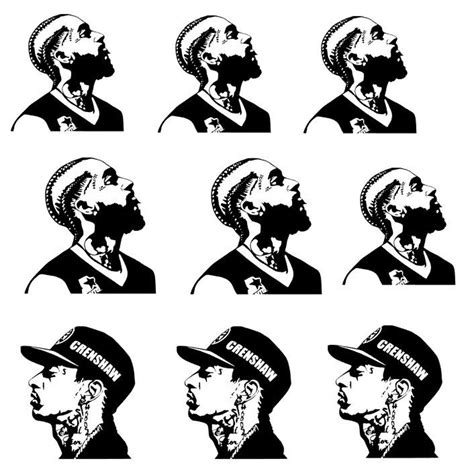 Nipsey Hussle Vinyl Stencils 2 Etsy